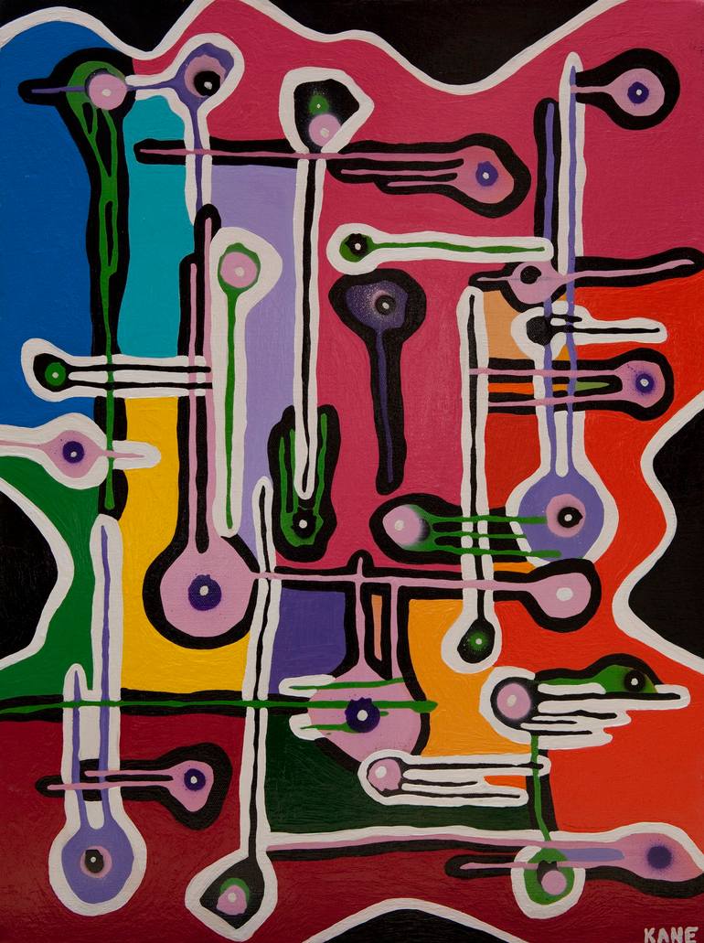 You Be You Painting by Ray Kane | Saatchi Art