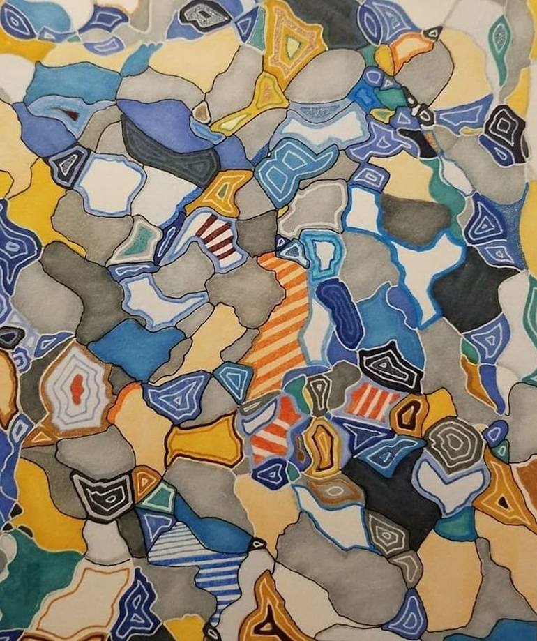 Euclidean Geometry Painting by Maximilian Goetzen | Saatchi Art