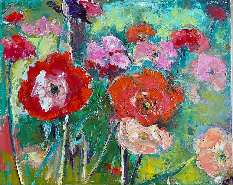 Happy Faces Painting by Alice Chen | Saatchi Art