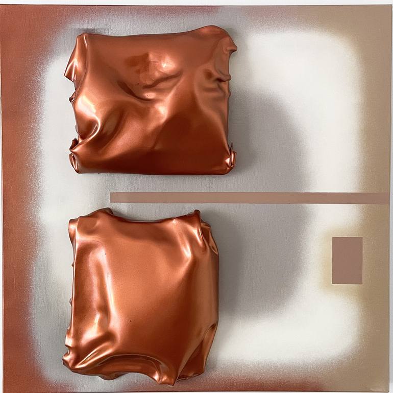 Copper Ledges Sculpture by Zoe Antona | Saatchi Art