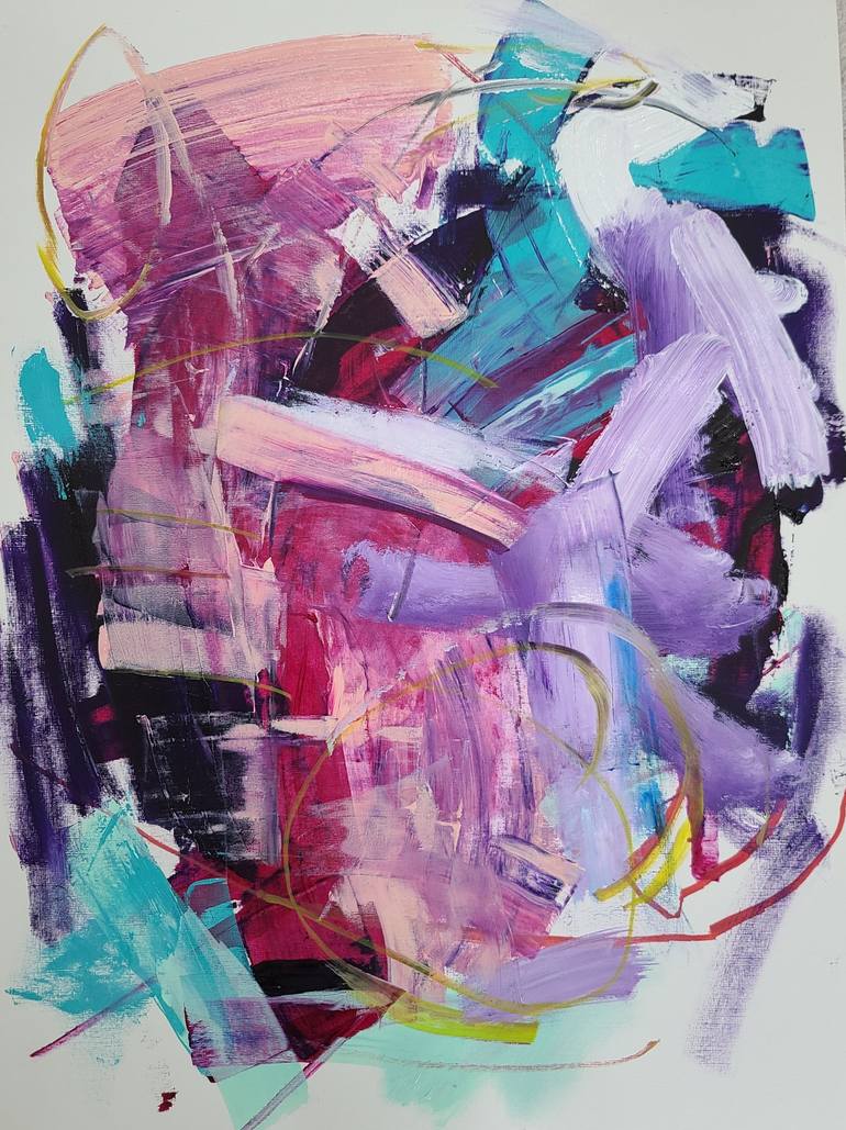 Deconstruct Painting by Sheng Kuan Chung | Saatchi Art