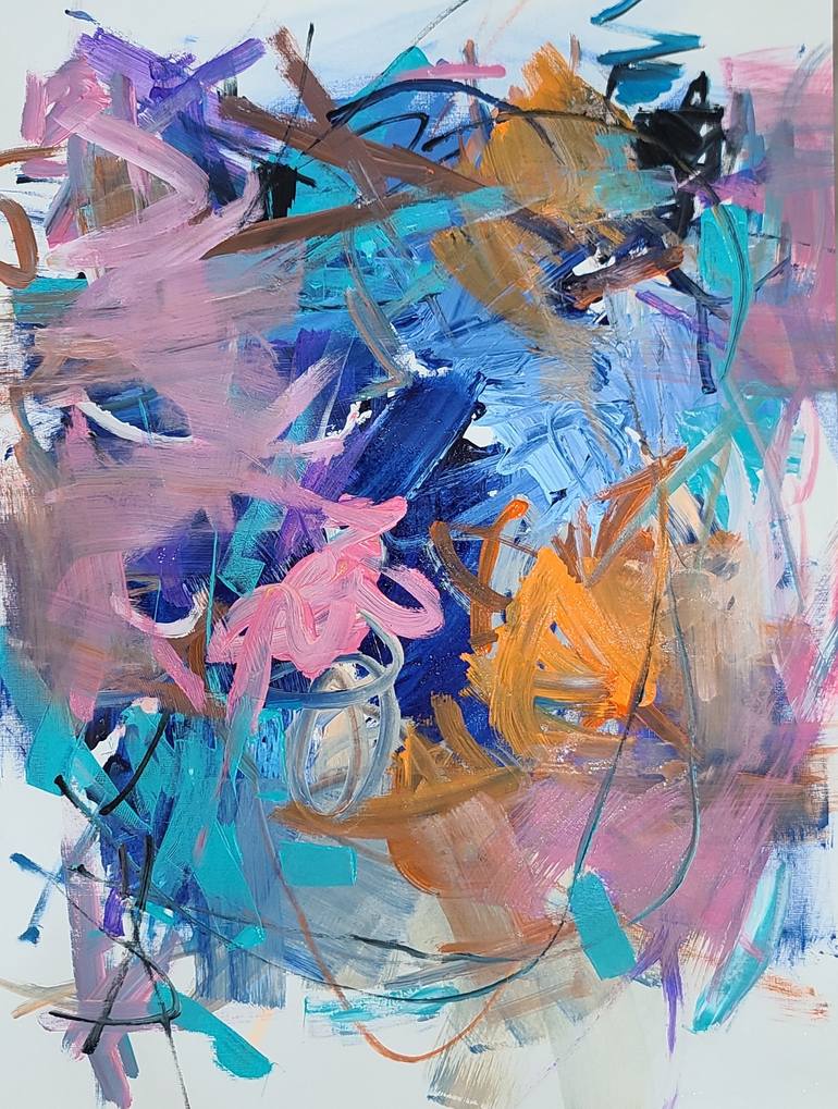 Deconstruct Painting by Sheng Kuan Chung | Saatchi Art