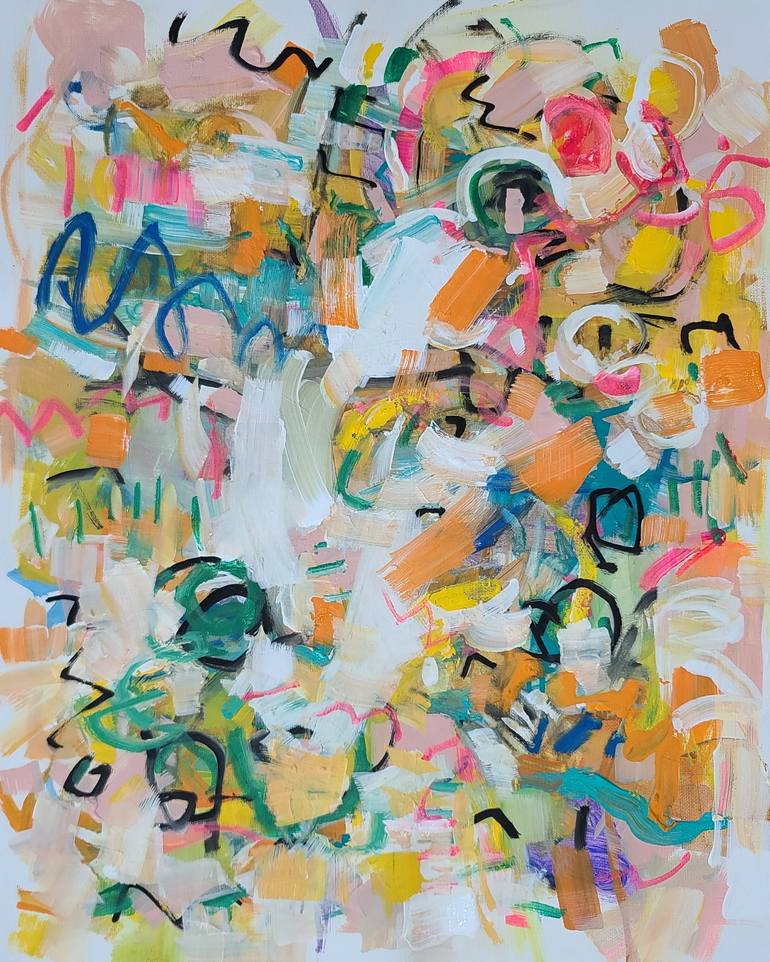 Experiential Abstract Painting by Sheng Kuan Chung | Saatchi Art