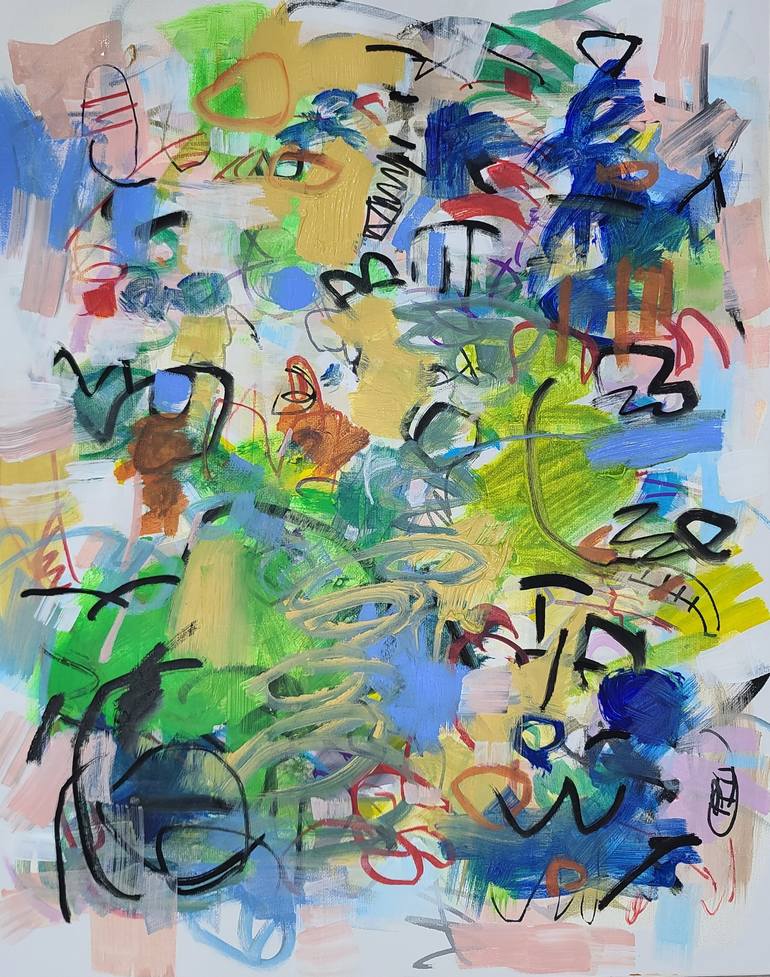 Experiential Abstract Painting by Sheng Kuan Chung | Saatchi Art