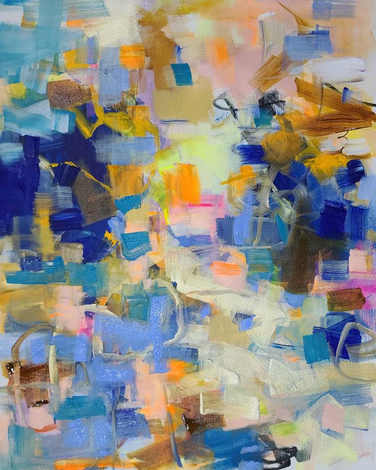 Experiential Abstract Painting by Sheng Kuan Chung | Saatchi Art