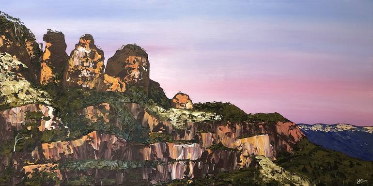 Take a Breath Painting by Elizabeth Cooper | Saatchi Art