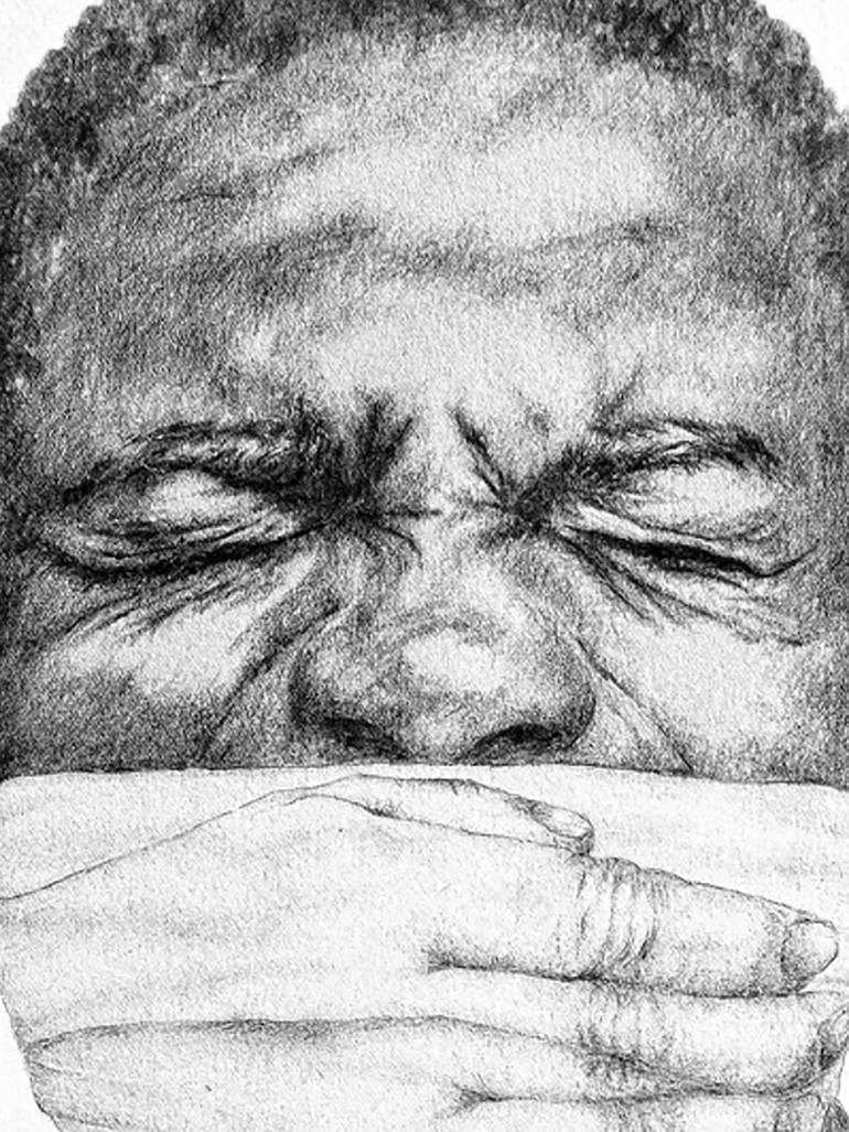 „Man. Black Lives Matter” Drawing by Aneta-Filip Gębscy | Saatchi Art