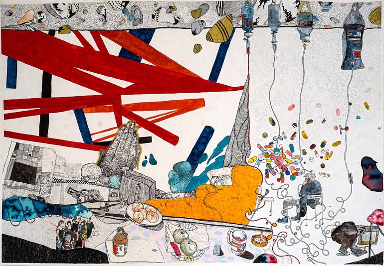 Revlimid 20mg Mixed Media by Michalis Papamanolis | Saatchi Art