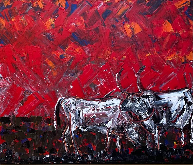 ‘By Your Side’ Painting by Steve Dennis | Saatchi Art