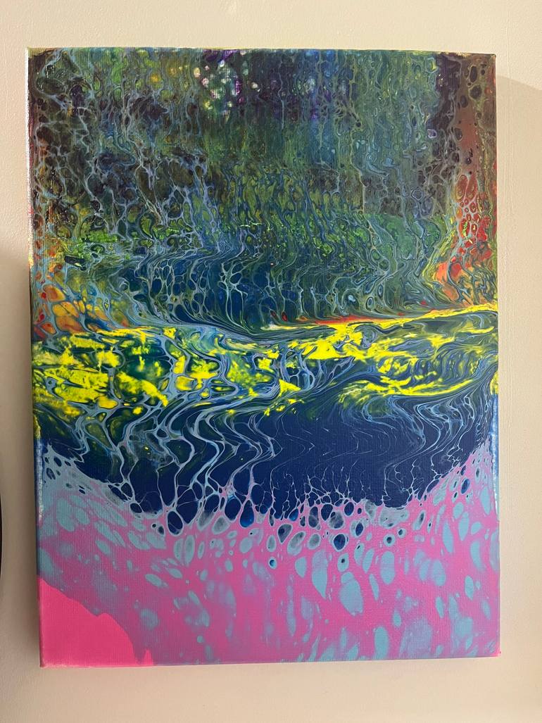 Rainbow Painting by Chris Barnes | Saatchi Art