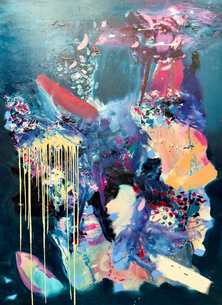 Where Gravity Breaks & Dreams Begin Painting by Fontaine Scarelli ...