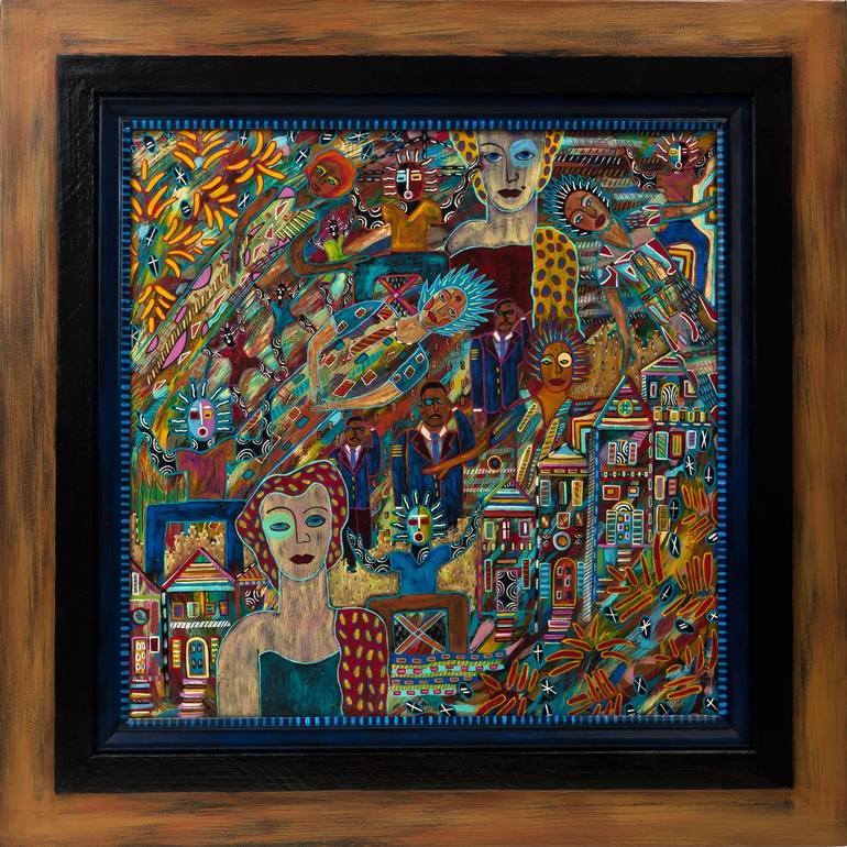 Unspoken Sources Painting by Perry Morgan III | Saatchi Art