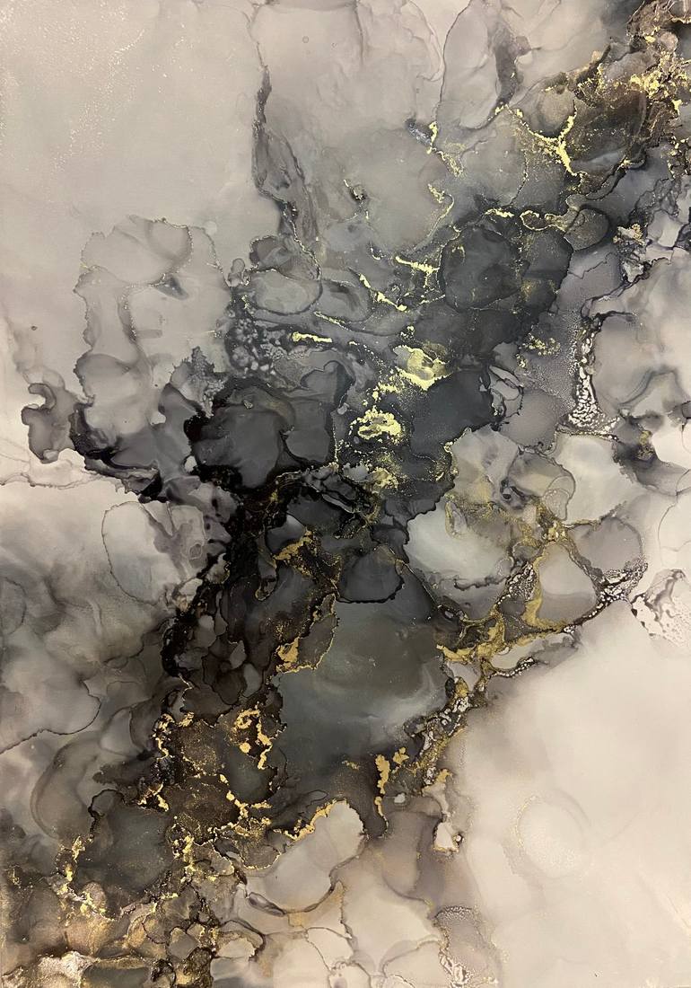 Minefields Painting by Nádia Fonseca | Saatchi Art