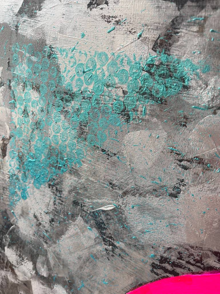 Enchanted Eclipse 12 Mixed Media by Nathalie PRADEL | Saatchi Art