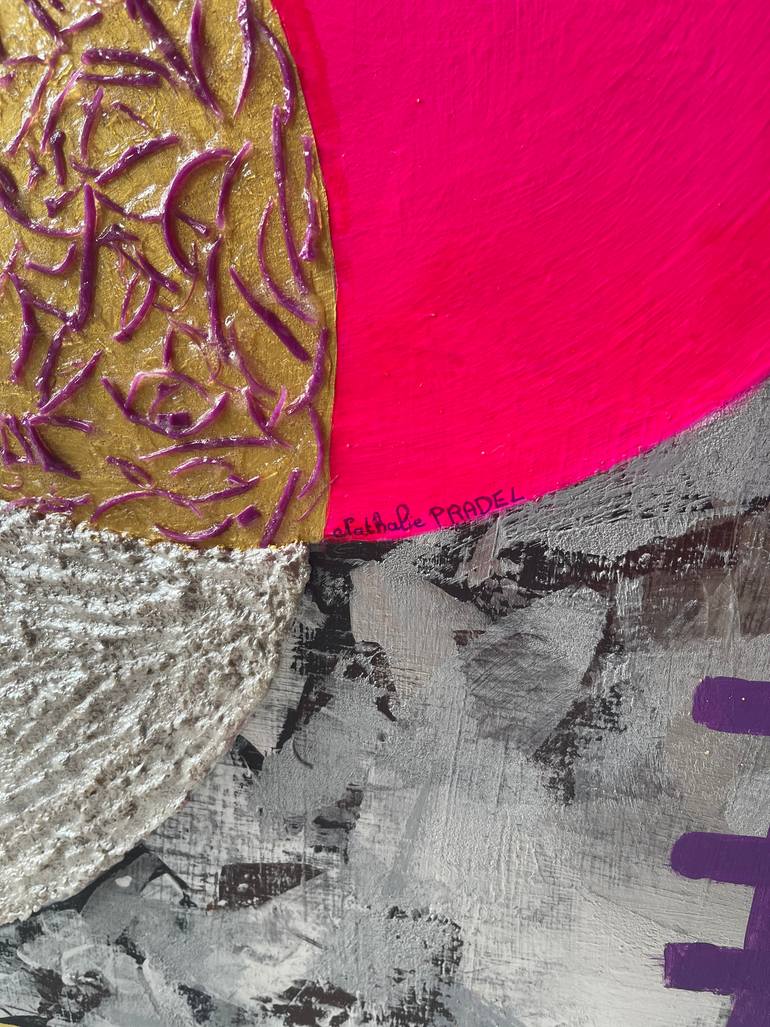 Enchanted Eclipse 12 Mixed Media by Nathalie PRADEL | Saatchi Art