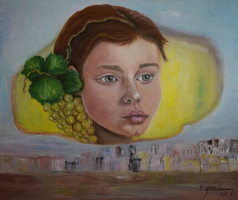 The vision of Erigone Painting by Emilia García | Saatchi Art