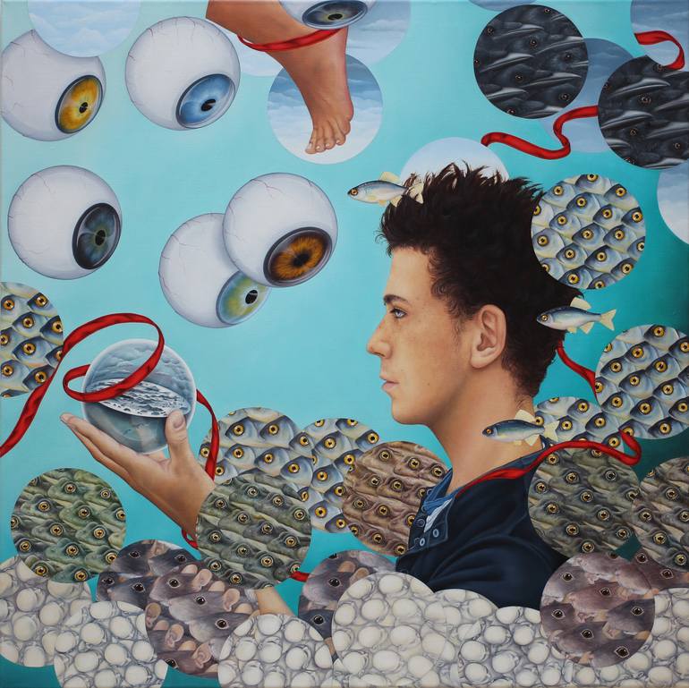 Vitor Painting by Annette Von Der Bey | Saatchi Art