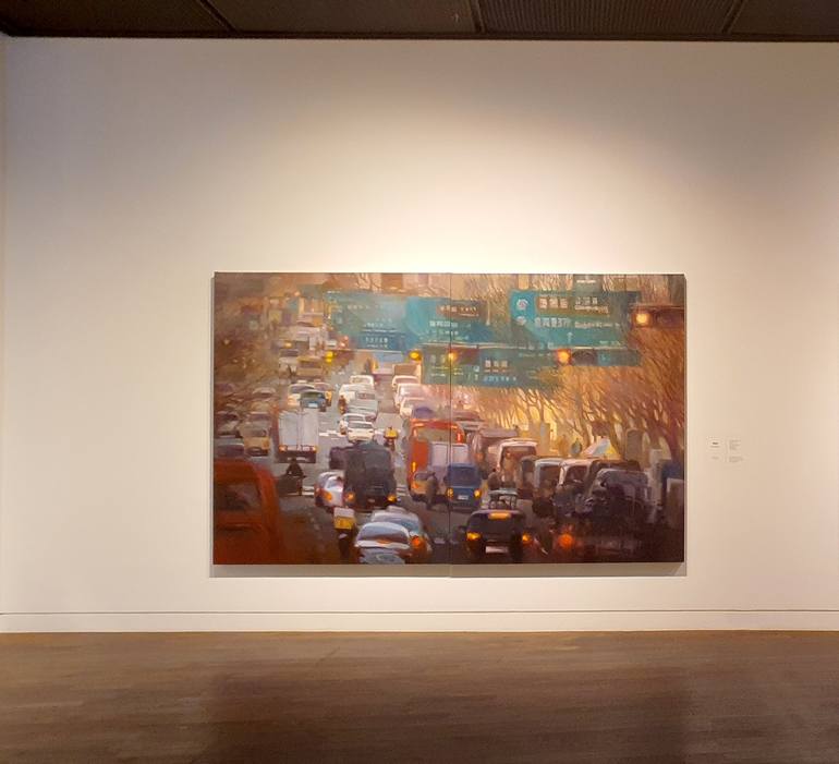 A procession3 Painting by Hyoung Jun Lee | Saatchi Art