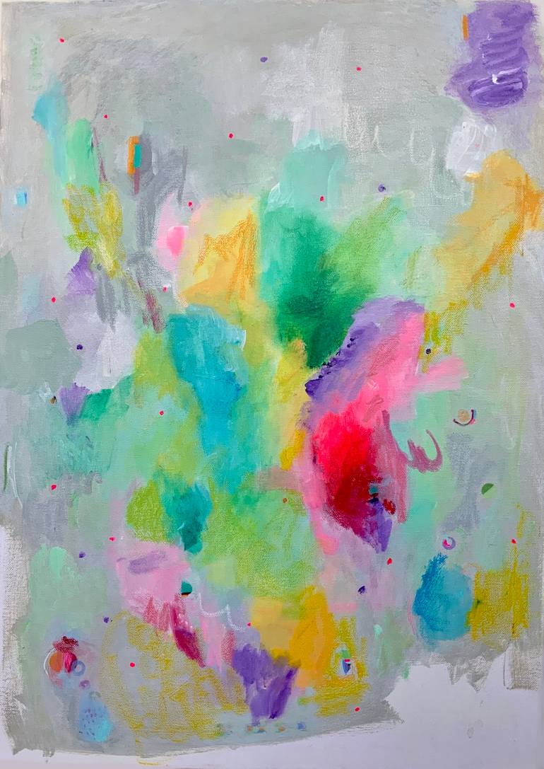 Flossy Painting by Olga Evenden | Saatchi Art