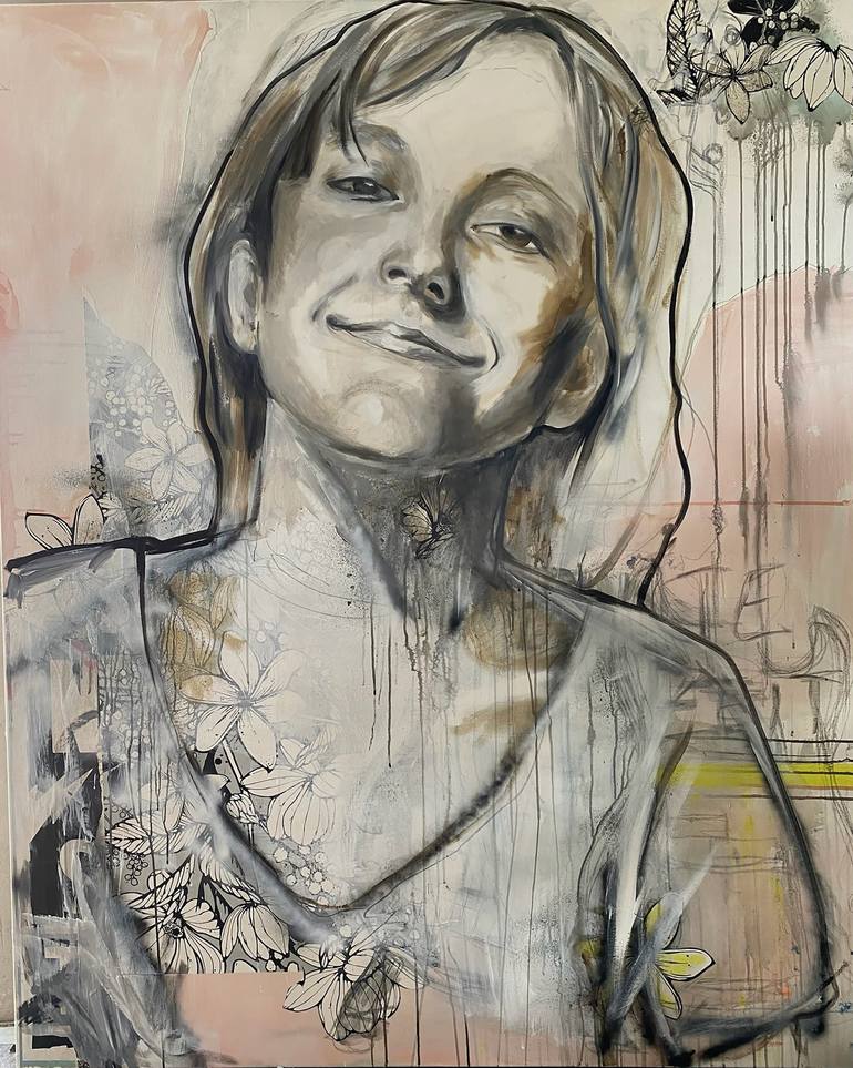 Mon Tresor Painting by beate arens | Saatchi Art