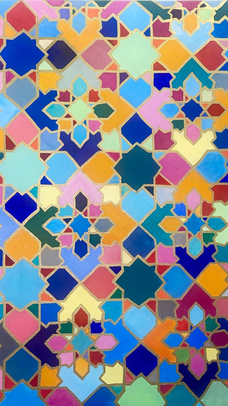 Casablanca Painting by Anisa Nazz | Saatchi Art