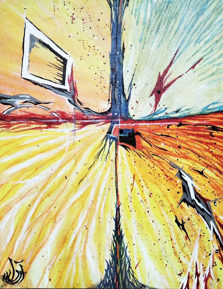 Resurrection Painting by Nurul Hisham Roshly | Saatchi Art