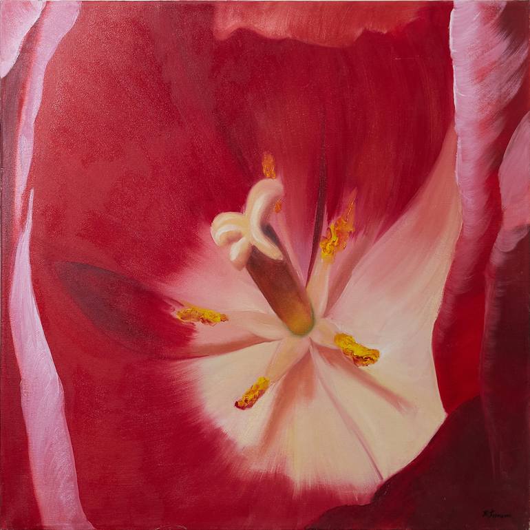 Tulip Painting by Julia Tarasenko | Saatchi Art