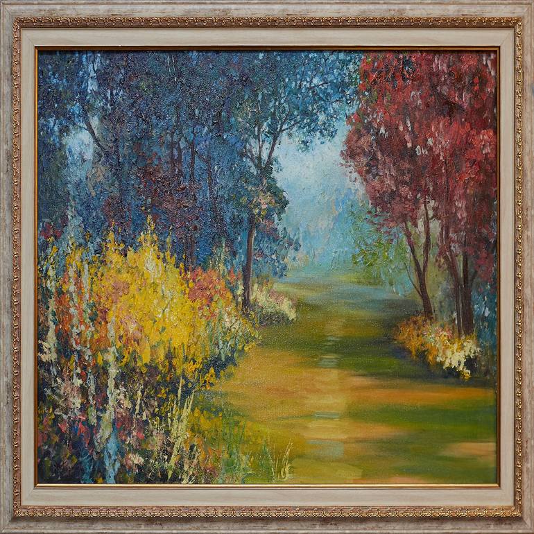 The path will lead itself Painting by Julia Tarasenko | Saatchi Art