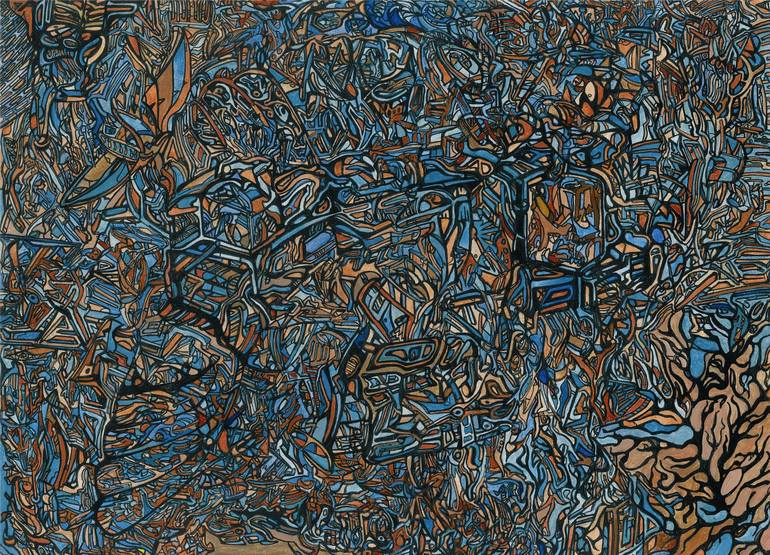 mindwarp Painting by Steven Richter | Saatchi Art