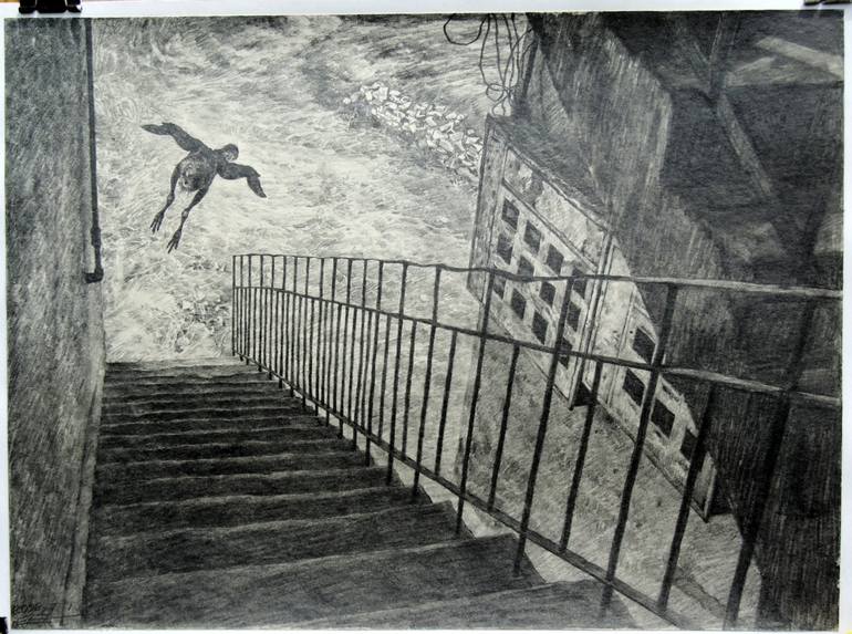 Xuan Bird 16 Drawing by Jiyi Wang | Saatchi Art