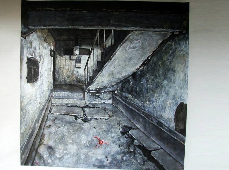 Xuan Bird 32 Painting by Jiyi Wang | Saatchi Art