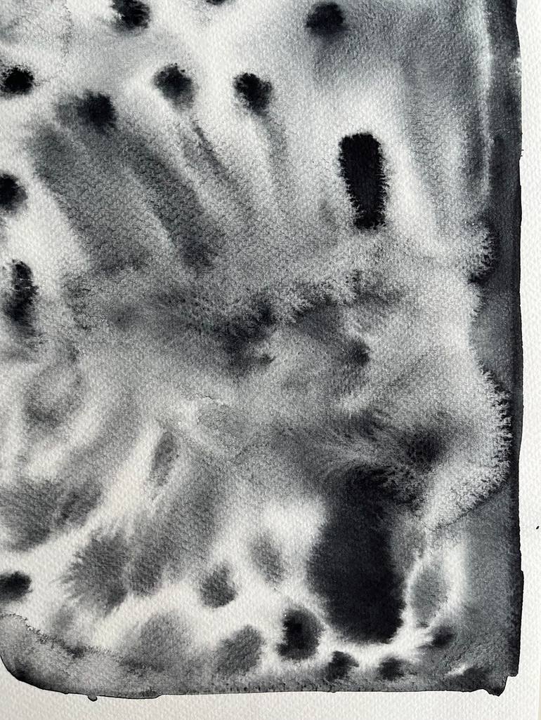 Rhythms of nature. Black points. Painting by Nataliia Lepikhina ...