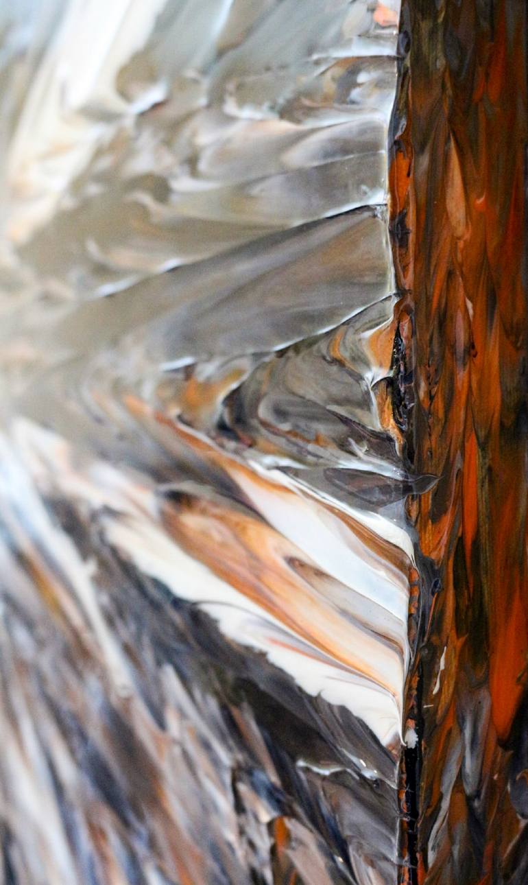 IMPLOSION Painting by Andreanna Taylor | Saatchi Art