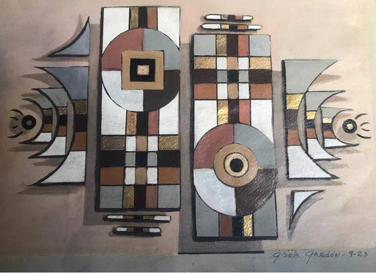 Rondo Painting by Gisela Gardon | Saatchi Art