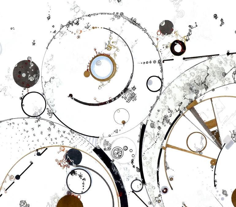 Synchronicity Drawing by Regina Valluzzi | Saatchi Art