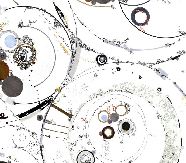 Synchronicity Drawing by Regina Valluzzi | Saatchi Art