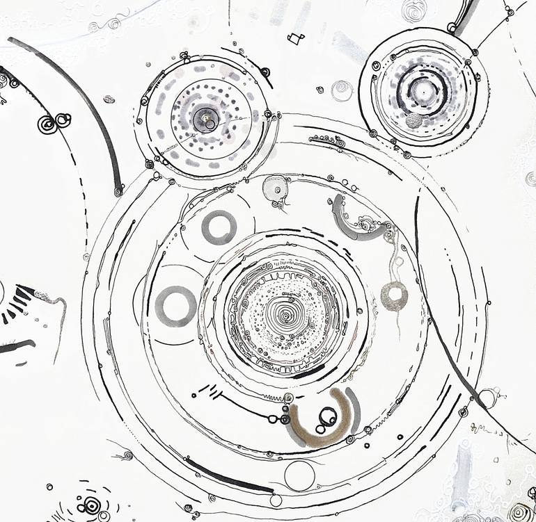 Enthalpy versus Entropy Drawing by Regina Valluzzi | Saatchi Art