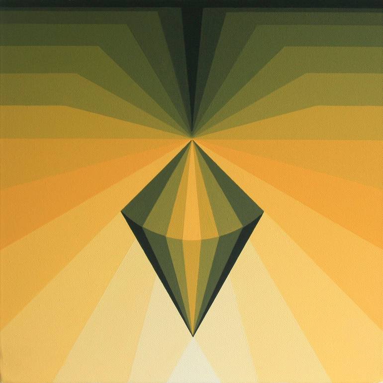 Plumb Painting by Lynda Hyde | Saatchi Art