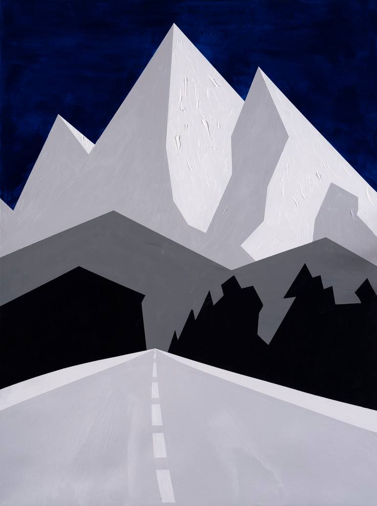 Road Trip Painting by Craig Calder | Saatchi Art