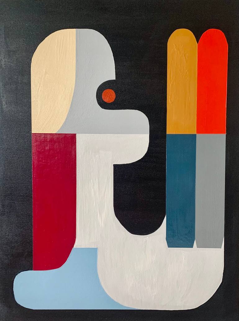 Ski Yeti Painting by Craig Calder | Saatchi Art