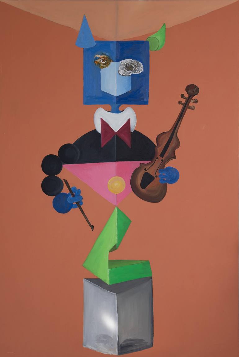 Devil’s Trill Painting by Aldous Plascencia | Saatchi Art