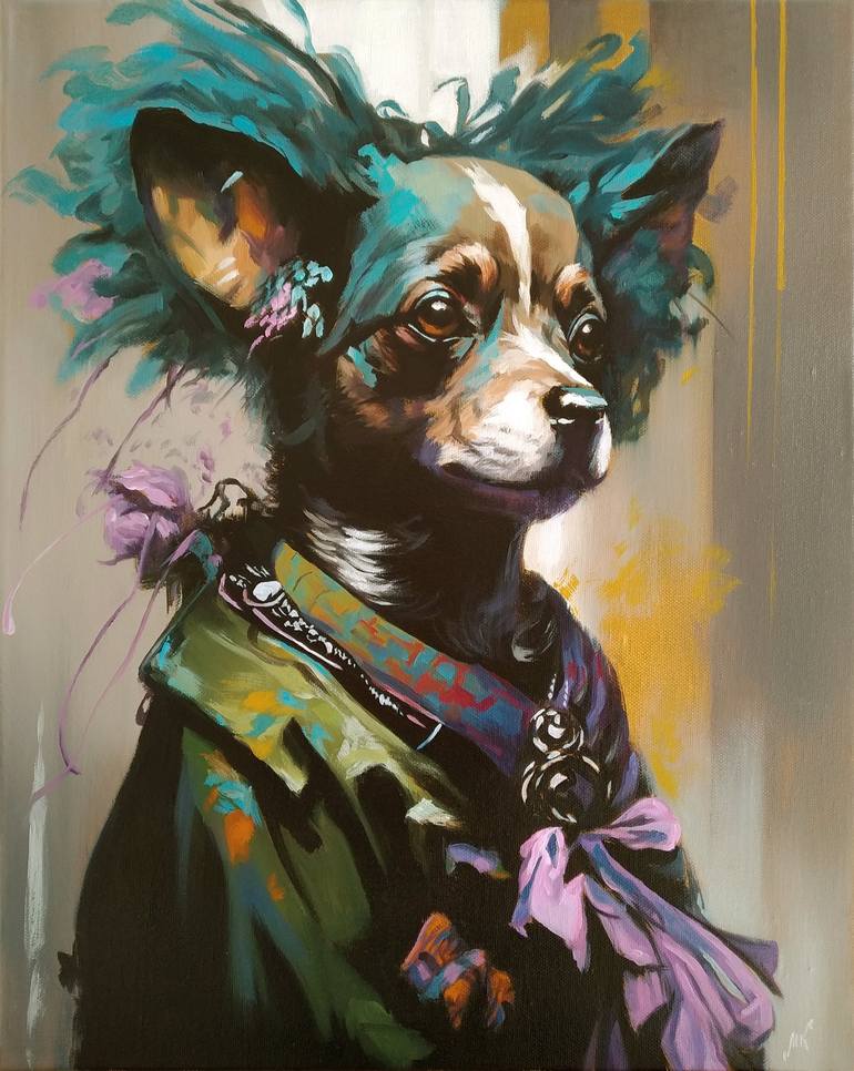 Chloe Painting by Mykola Koidan | Saatchi Art