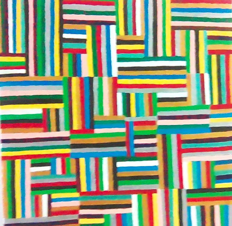 Color Spectrum Painting by Talin Art | Saatchi Art