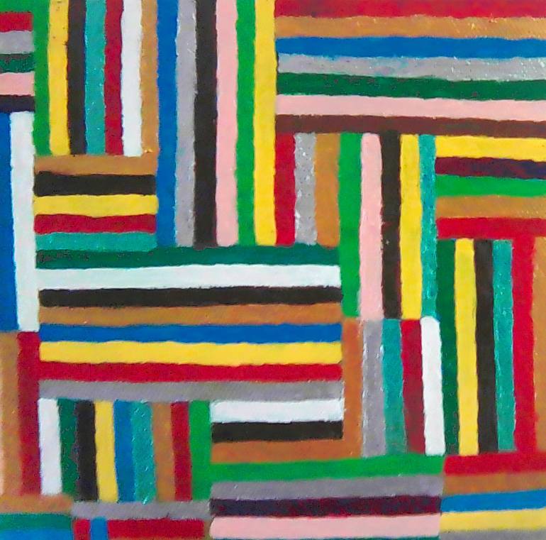 Color Spectrum Painting by Talin Art | Saatchi Art