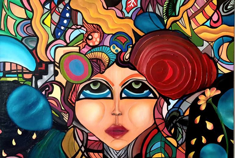 Venere destrutturata Painting by Federica Cipriani | Saatchi Art