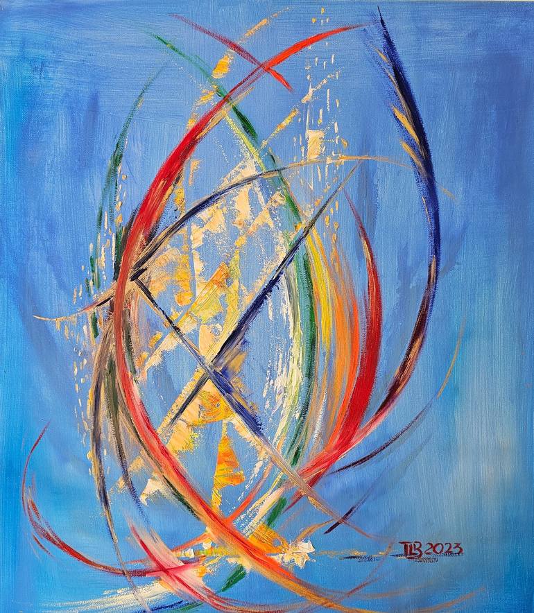 Résurrection Painting by Lila LICARI | Saatchi Art