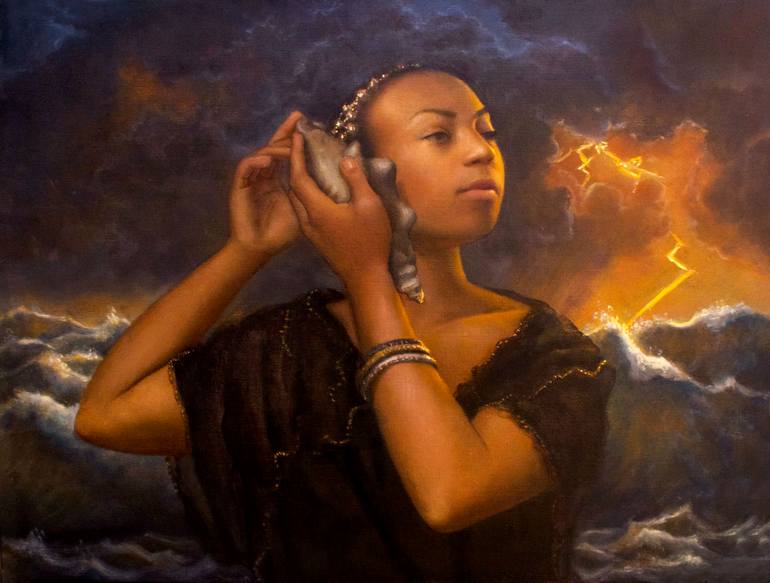 The Call Painting by Julia Jenkins | Saatchi Art