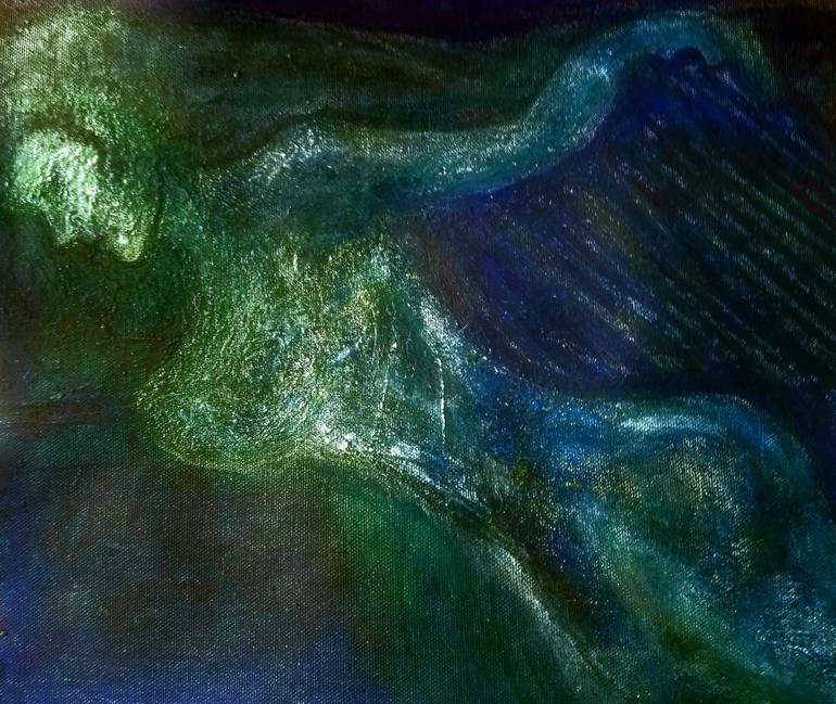 Water Harp Painting by Ryan Simmons | Saatchi Art