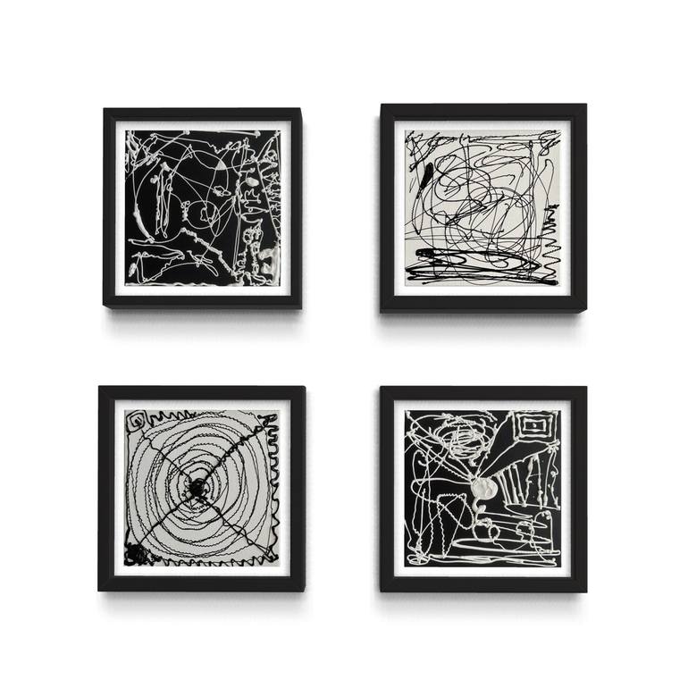 Cognitive Contrasts Painting by Amin Shiri | Saatchi Art