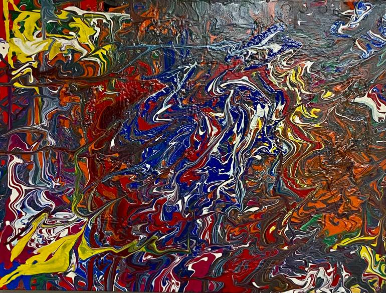 Rolling in the deep Painting by Char Taylor | Saatchi Art